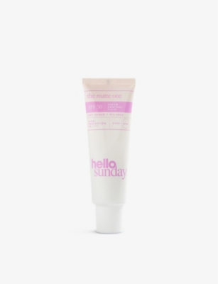 HELLO SUNDAY - The Matte One sebum control SPF50 moisturiser 50ml ...