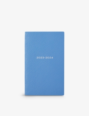 SMYTHSON - 2023-2024 Panama leather weekly diary 9cm x 14cm ...