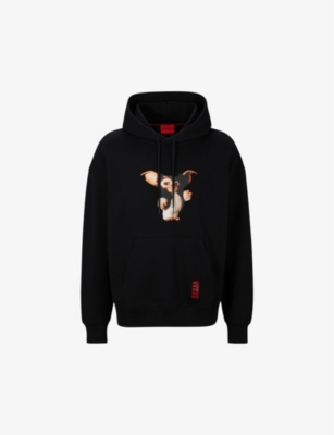 HUGO - HUGO x Gremlins-print cotton-jersey hoody | Selfridges.com