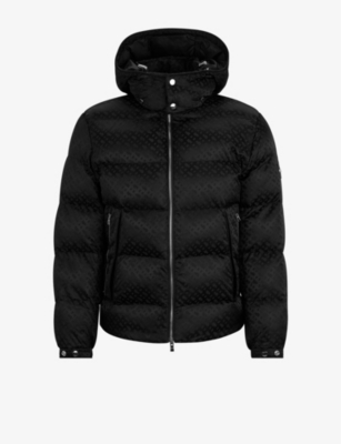 BOSS - Monogram-jacquard padded shell jacket | Selfridges.com
