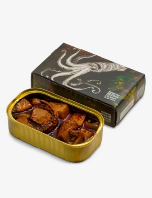 ROCKFISH - Rockfish Brixham cuttlefish tinned fish with ink 120g ...