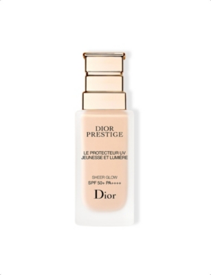 DIOR - Prestige Le Protecteur UV Jeunesse Et Lumière Sheer Glow SPF 50+ foundation 30ml ...