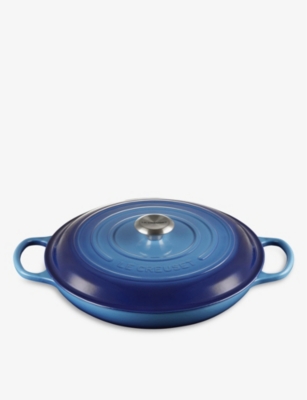 LE CREUSET - Oval shallow cast iron casserole dish 3.5L | Selfridges.com