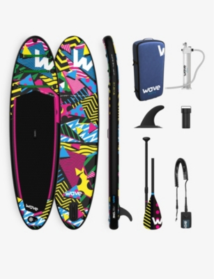 WAVE - Wave SUP inflatable PVC and foam paddleboard set 10ft ...
