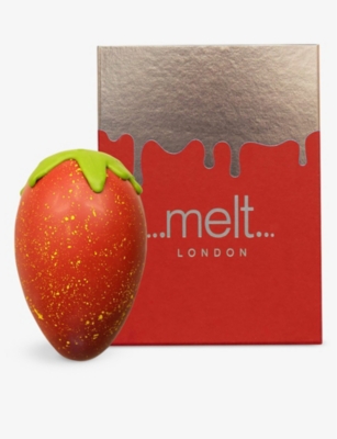 MELT - Strawberry vegan dark chocolate Easter egg 300g | Selfridges.com