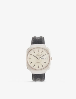 RESELFRIDGES WATCHES - Pre-loved SN197 Omega Geneve stainless-steel ...