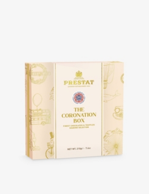 PRESTAT - The Coronation Box chocolates and truffles selection 210g ...