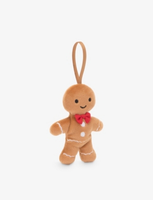 JELLYCAT - Festive Folly Gingerbread Fred soft toy 10cm | Selfridges.com