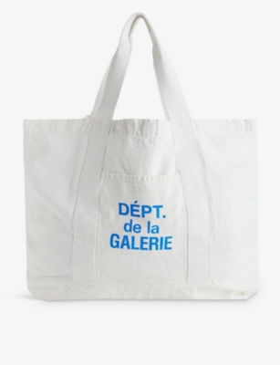 GALLERY DEPT - Logo-print cotton tote bag | Selfridges.com