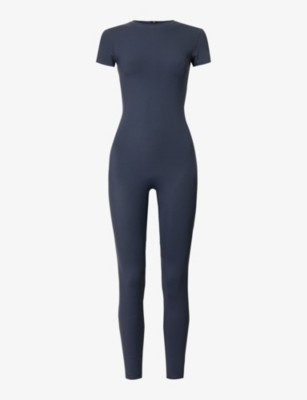 ADANOLA - Ultimate short-sleeved stretch-woven unitard | Selfridges.com