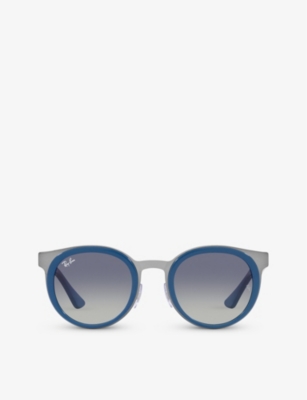 RAY-BAN - RB3710 Bonnie round-frame metal sunglasses | Selfridges.com