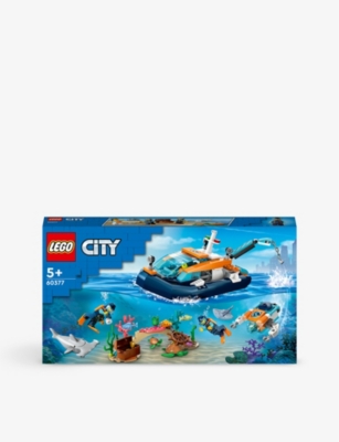 LEGO - LEGO® City 60377 Explorer Diving Boat playset | Selfridges.com