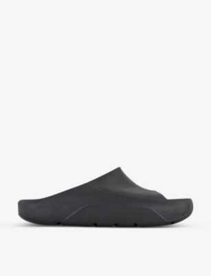 JORDAN - Post logo-embossed rubber sliders | Selfridges.com