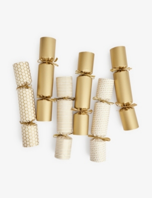 SELFRIDGES EDIT - Celebrations recycled-paper Christmas crackers pack ...