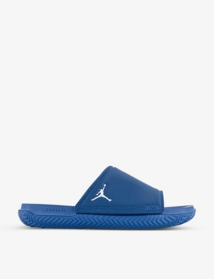 JORDAN - Play logo-print rubber sliders | Selfridges.com