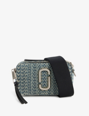 MARC JACOBS - Snapshot branded denim cross-body bag | Selfridges.com