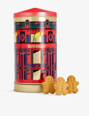 SELFRIDGES SELECTION - Gingerbread musical biscuit tin 150g ...