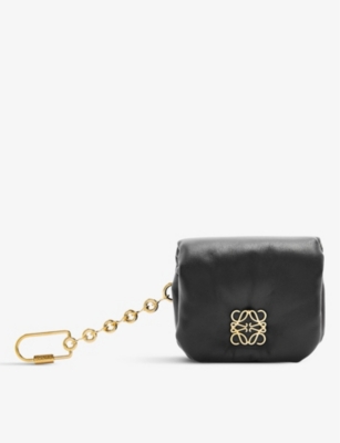 LOEWE - Puffer Goya leather wallet-on-chain | Selfridges.com