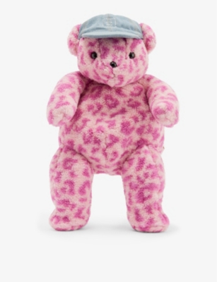 Acne Studios Womens Pink Arfust Teddy-bear Faux-shearling Backpack ...