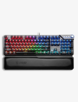 MSI - Vigor GK71 Sonic Blue Switches gaming keyboard | Selfridges.com