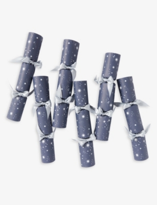 SELFRIDGES EDIT - Starry Night recycled Christmas crackers pack of six ...
