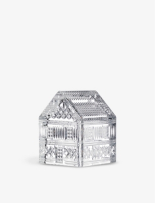 WATERFORD - Crystal gingerbread house 11cm | Selfridges.com