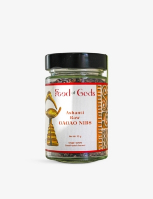 HERBS & SPICES - Food Of Gods Ashanti raw cacao nibs 110g | Selfridges.com
