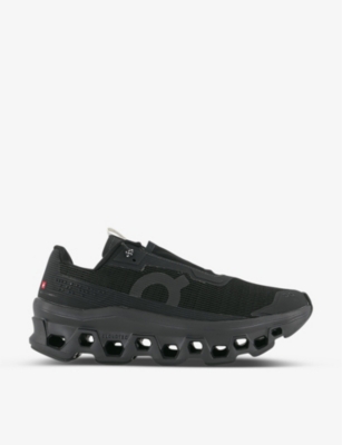 ON - Cloudmonster Sensa braille-detailing recycled-polyester low-top ...
