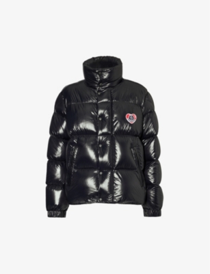 MONCLER - Misam logo-patch shell-down jacket | Selfridges.com