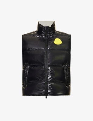 MONCLER - Sumido brand-appliqué shell-down gilet | Selfridges.com
