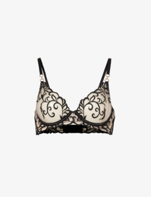 BLUEBELLA - Harriet semi-sheer mesh bra | Selfridges.com