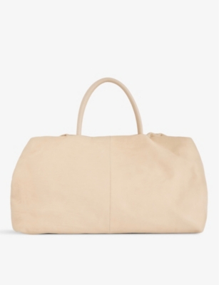THE ROW - Elio Bourse leather top-handle bag | Selfridges.com