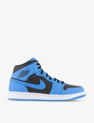 JORDAN - Air Jordan 1 Mid leather mid-top trainers | Selfridges.com