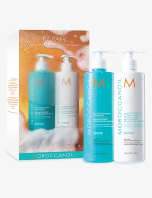 MOROCCANOIL - Moisture Repair shampoo and conditioner duo 500ml ...