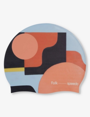SPEEDO - Folk x Speedo graphic-print swimming cap | Selfridges.com