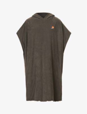 SPEEDO - Speedo x Folk relaxed-fit organic-cotton hooded robe ...