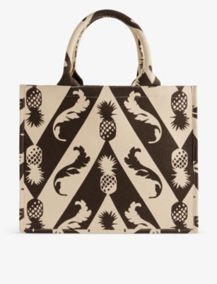 NEWGEN - NEWGEN30 x Giles Deacon large graphic-print cotton tote bag ...