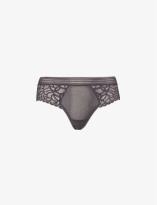 WACOAL - Raffiné stretch-lace tanga briefs | Selfridges.com