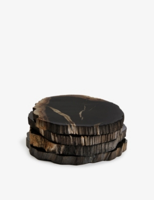 SOHO HOME - Balfern wooden coasters set of four | Selfridges.com