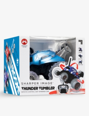 FAO SCHWARZ SHARPER IMAGE - Thunder Tumbler remote-control spinning car ...