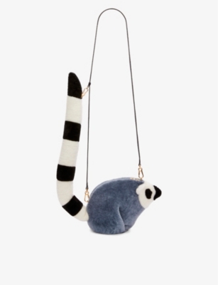 LOEWE - Lemur shearling shoulder bag | Selfridges.com