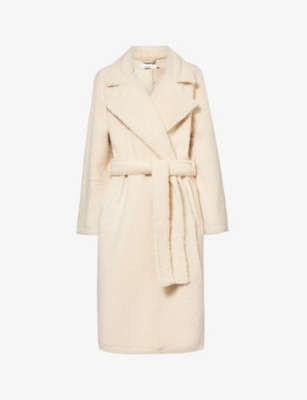 GOOD AMERICAN - Uniform faux-fur trench coat | Selfridges.com