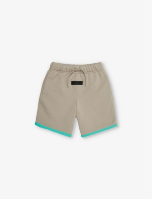 FEAR OF GOD ESSENTIALS - Kids ESSENTIALS brand-patch cotton-blend ...