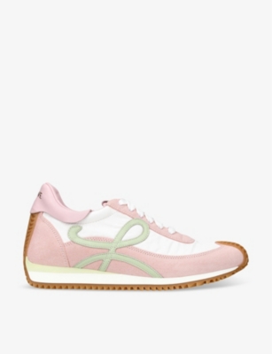 LOEWE - Flow Runner monogram leather and shell trainers | Selfridges.com