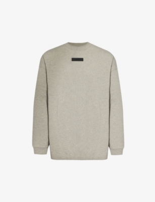 FEAR OF GOD ESSENTIALS - ESSENTIALS long-sleeved cotton-jersey T-shirt ...