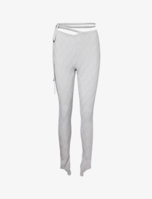 SRVC - Tabi high-rise knitted leggings | Selfridges.com