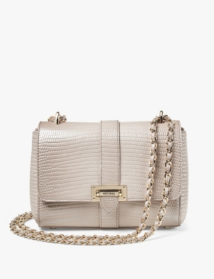 ASPINAL OF LONDON - Lottie leather shoulder bag | Selfridges.com