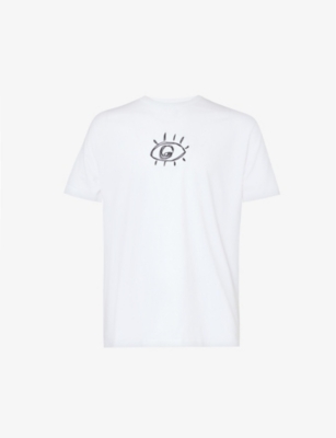 CABARET AT THE KIT KAT CLUB - Eye graphic-print cotton-jersey T-shirt ...