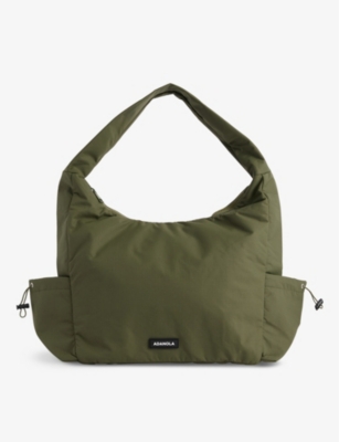 ADANOLA - Toggle brand-patch woven shoulder bag | Selfridges.com