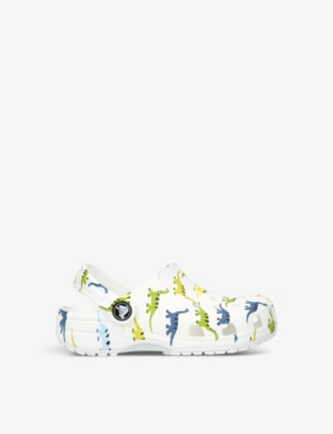 CROCS - Classic dinosaur-print rubber clogs | Selfridges.com
